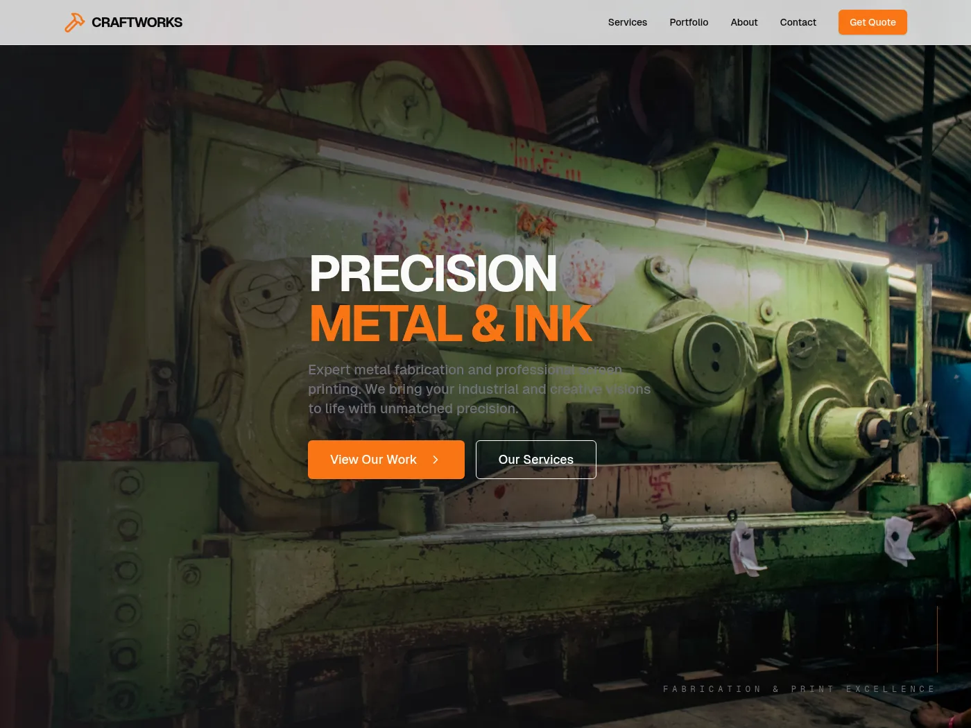 CraftWorks Web Portal