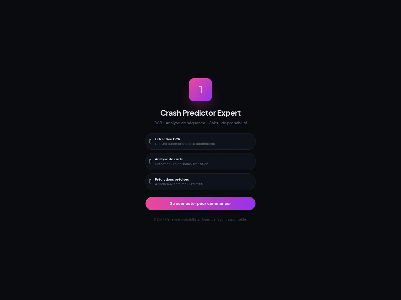 Crash Predictor Expert