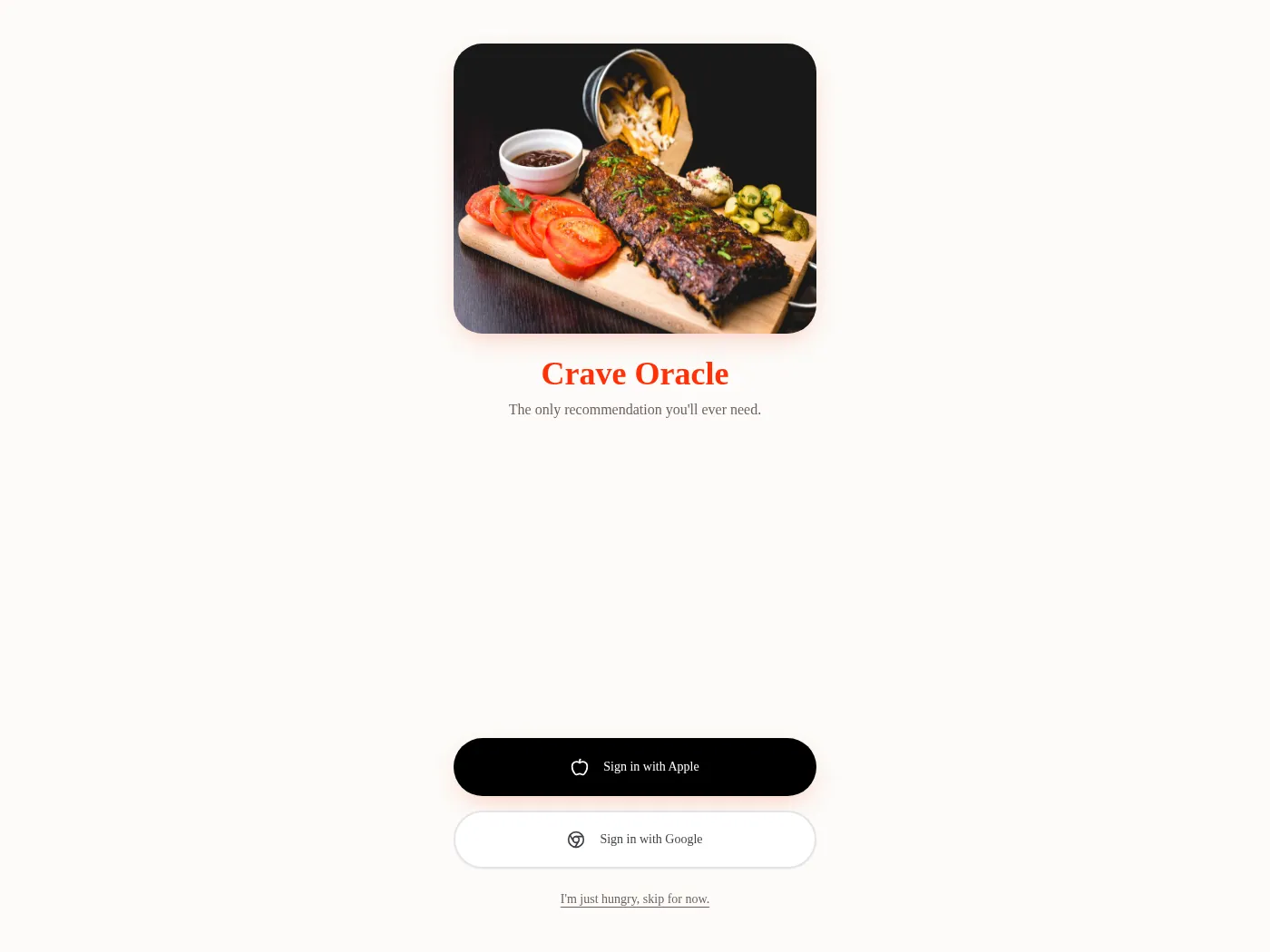Crave Oracle