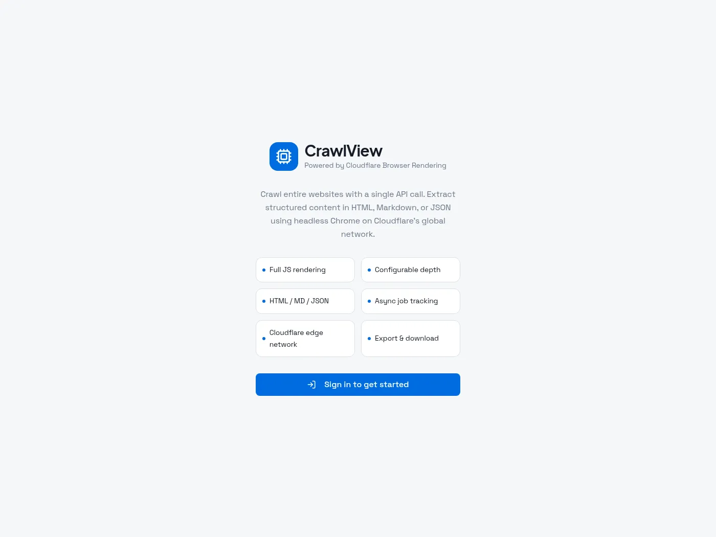 CrawlView SaaS Platform