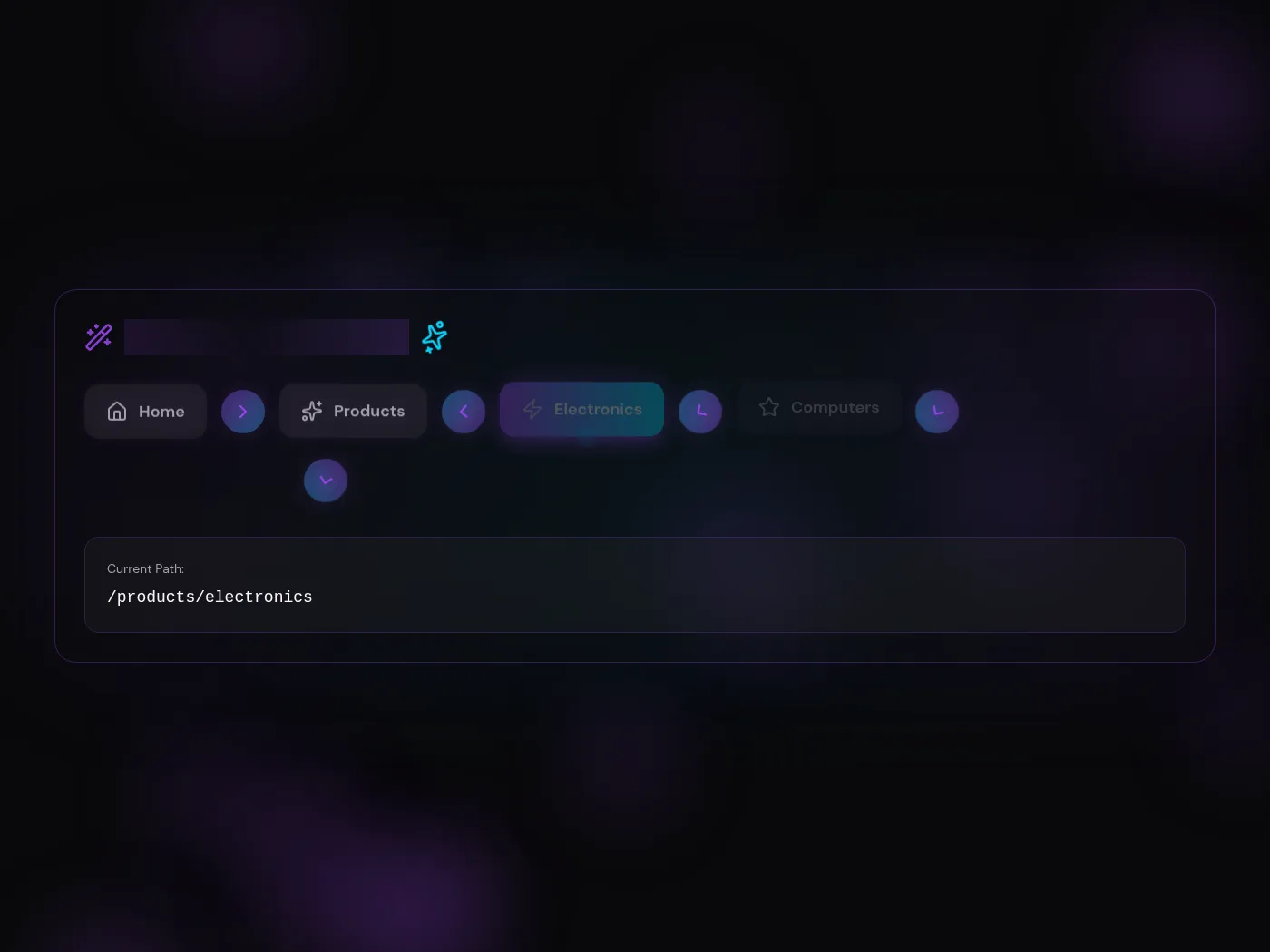 Animated Breadcrumb Magic