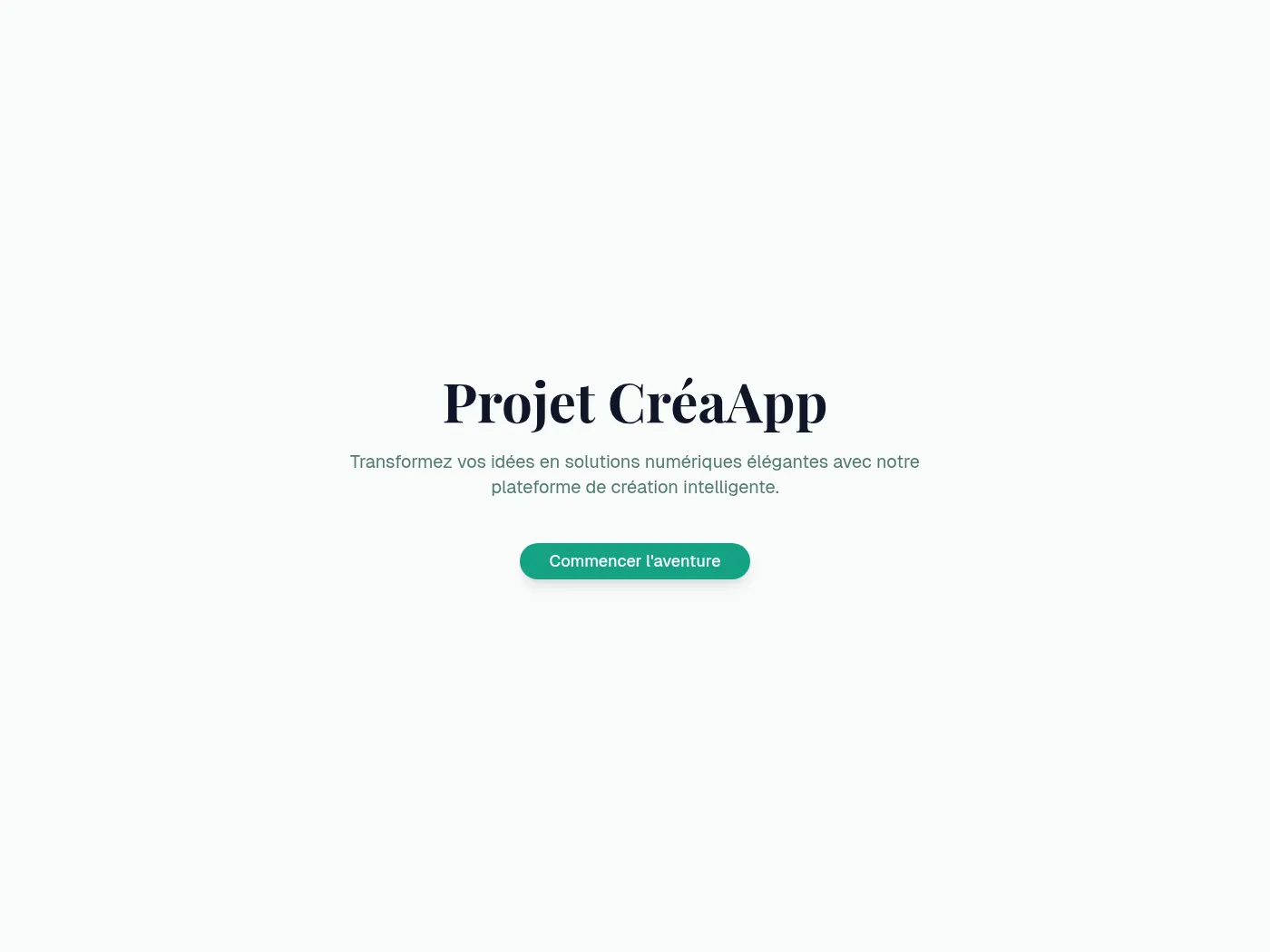 Projet CréaApp
