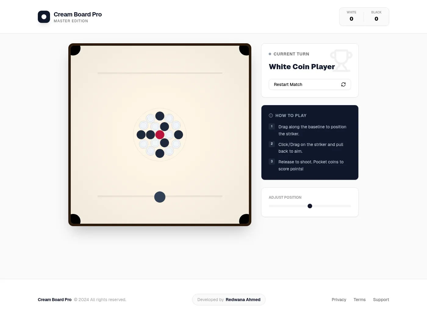Cream Board Game Pro