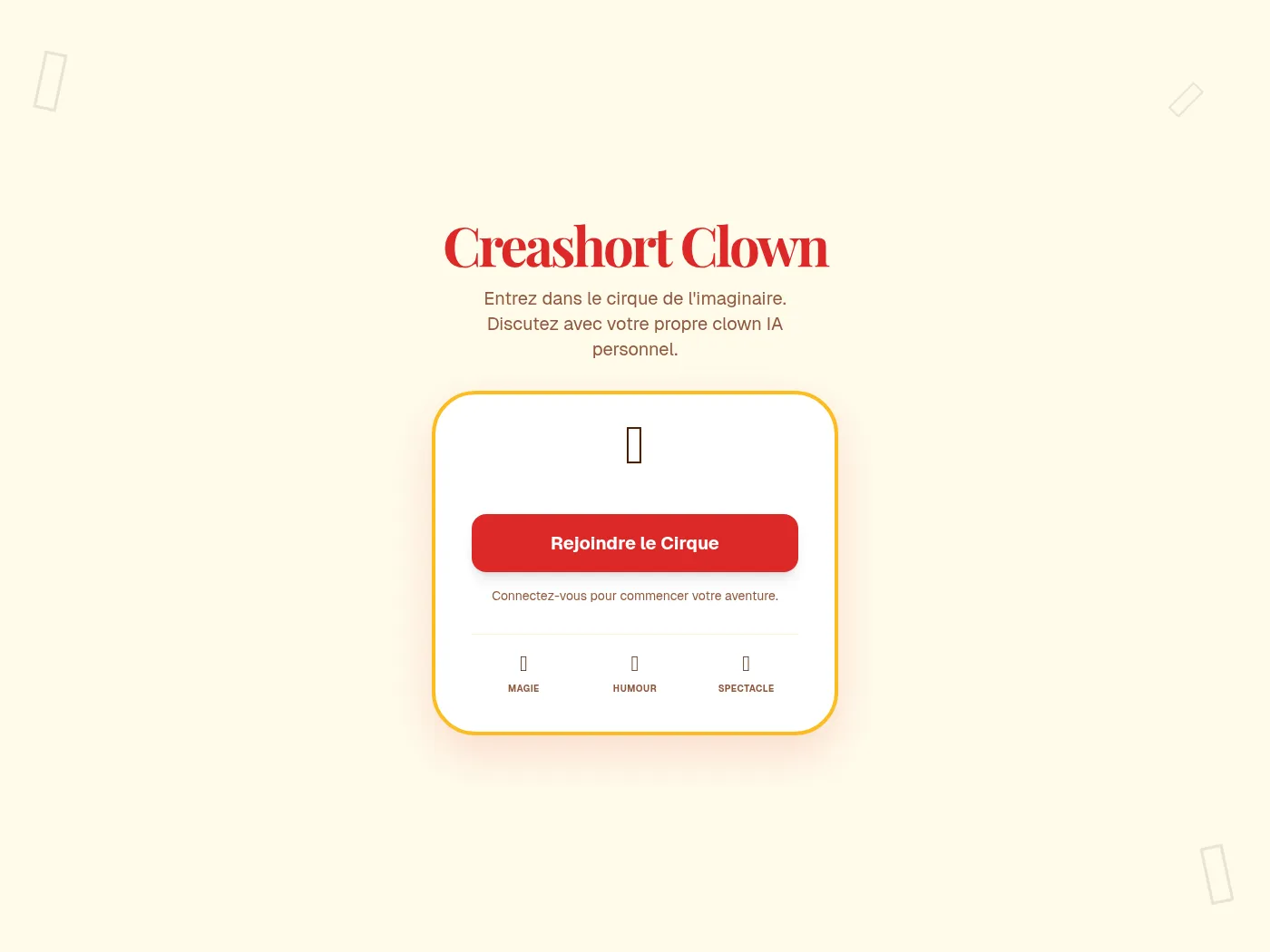 Creashort Clown Avatar
