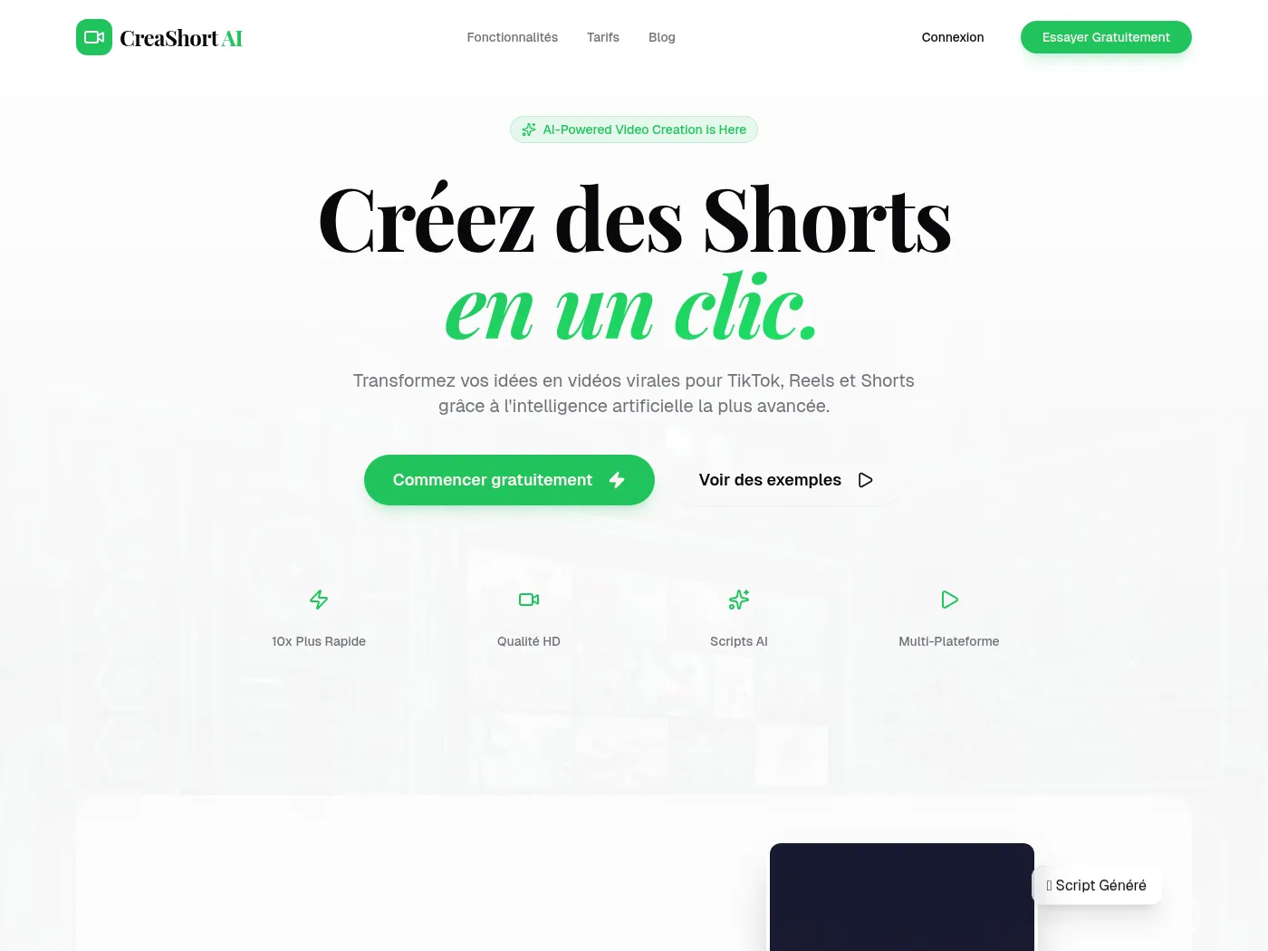 Creashort IA Clone