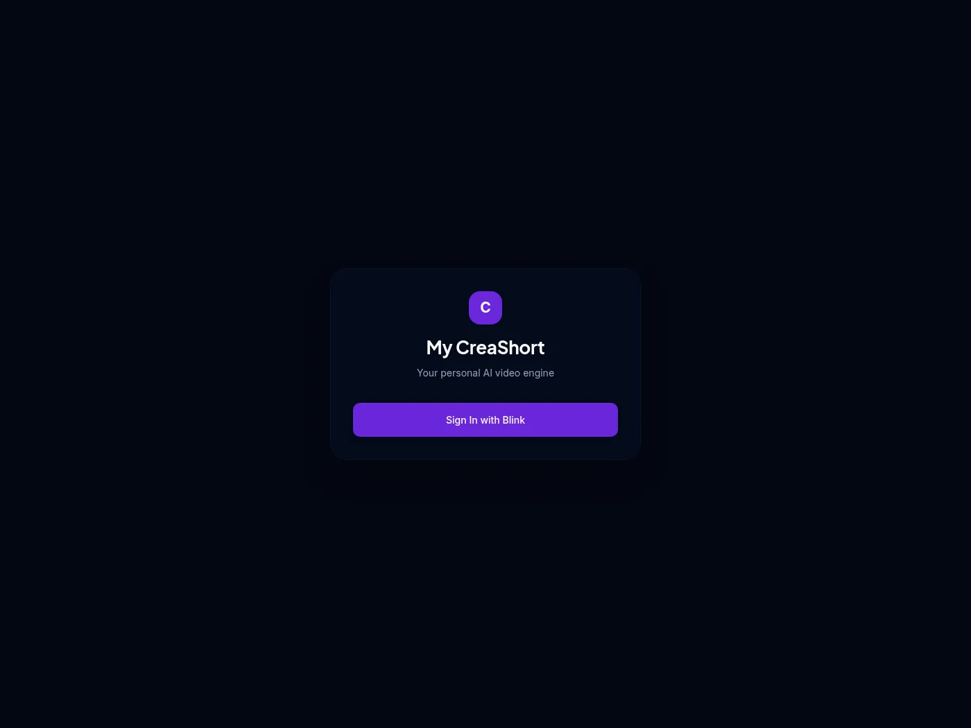 CreaShort Internal Tool