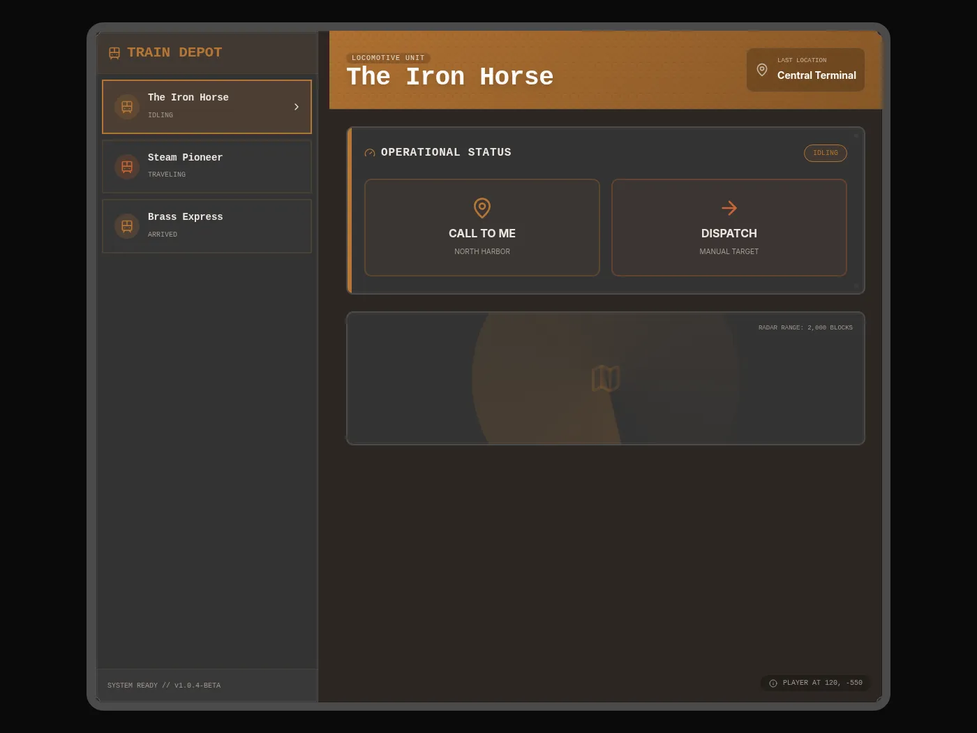 Create Mod Train Controller