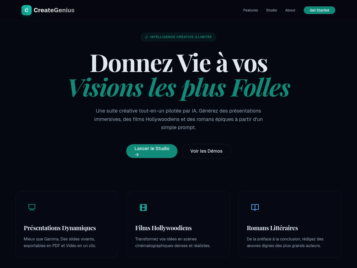 CreateGenius Suite