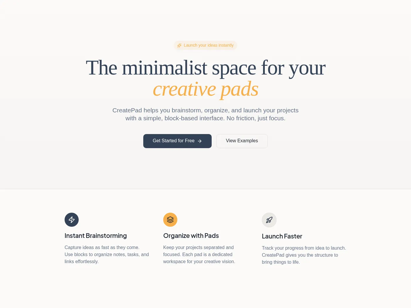 CreatePad