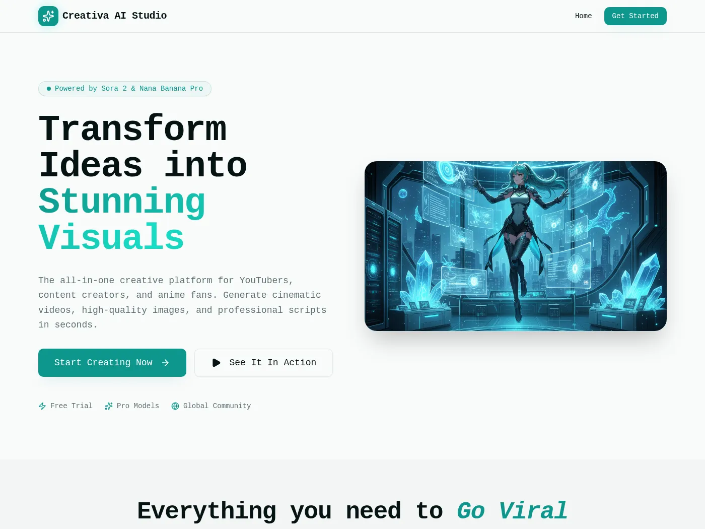 Creativa AI Studio