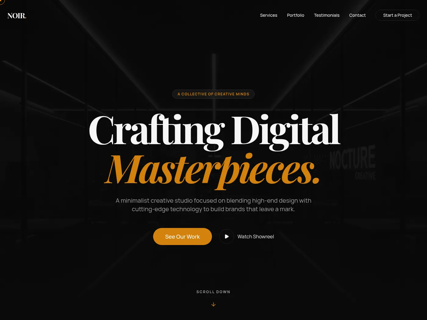 Minimalist Agency Site