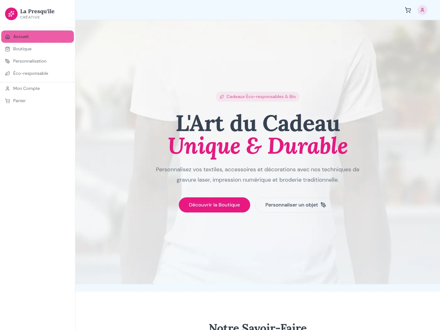 La Presqu'île Créative Shop