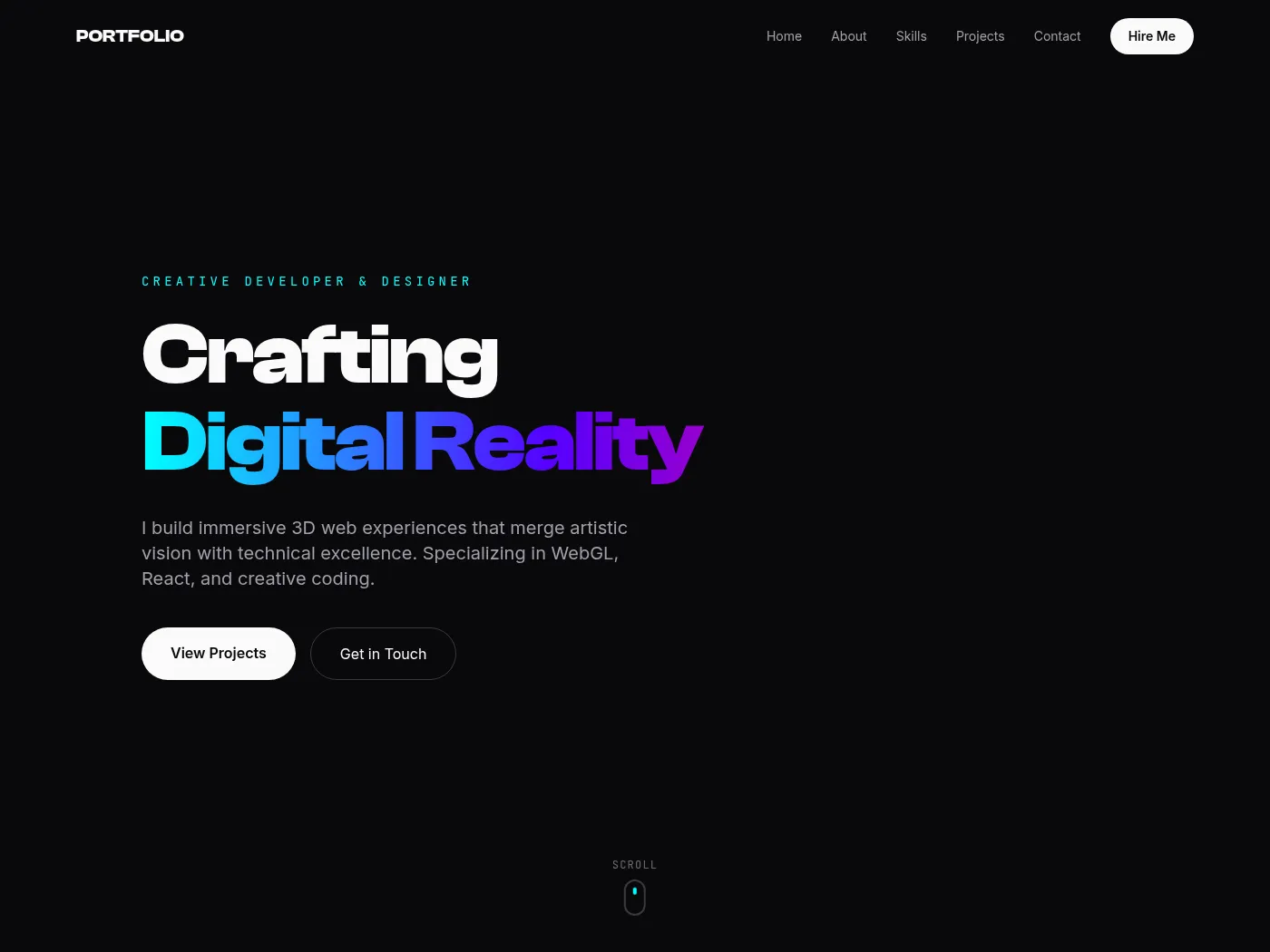 Creative 3D Portfolio