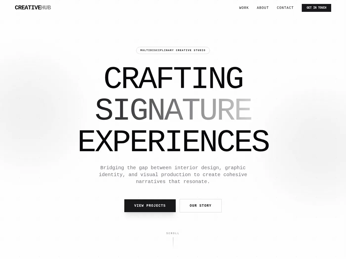 Creative Portfolio Hub