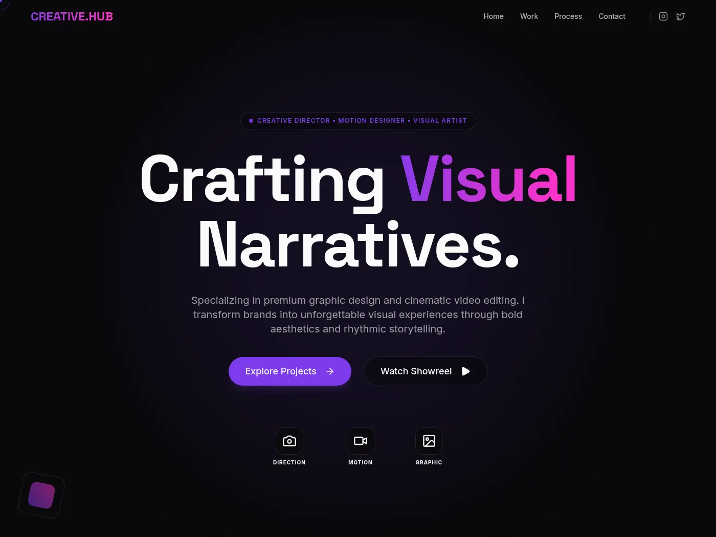 Creative Portfolio Hub