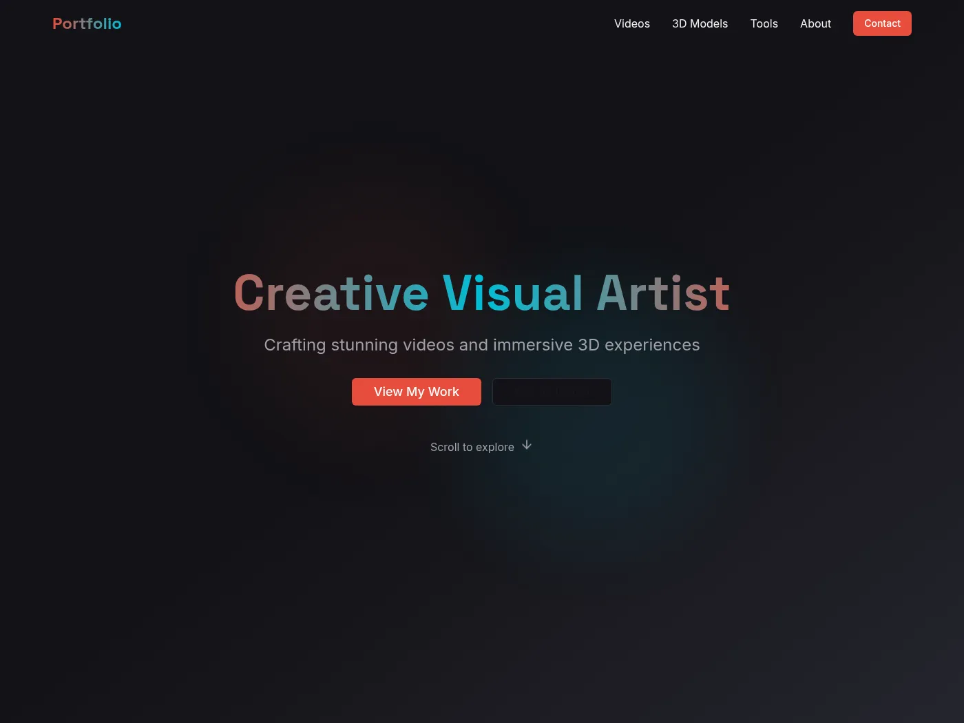 Creative Portfolio Showcase