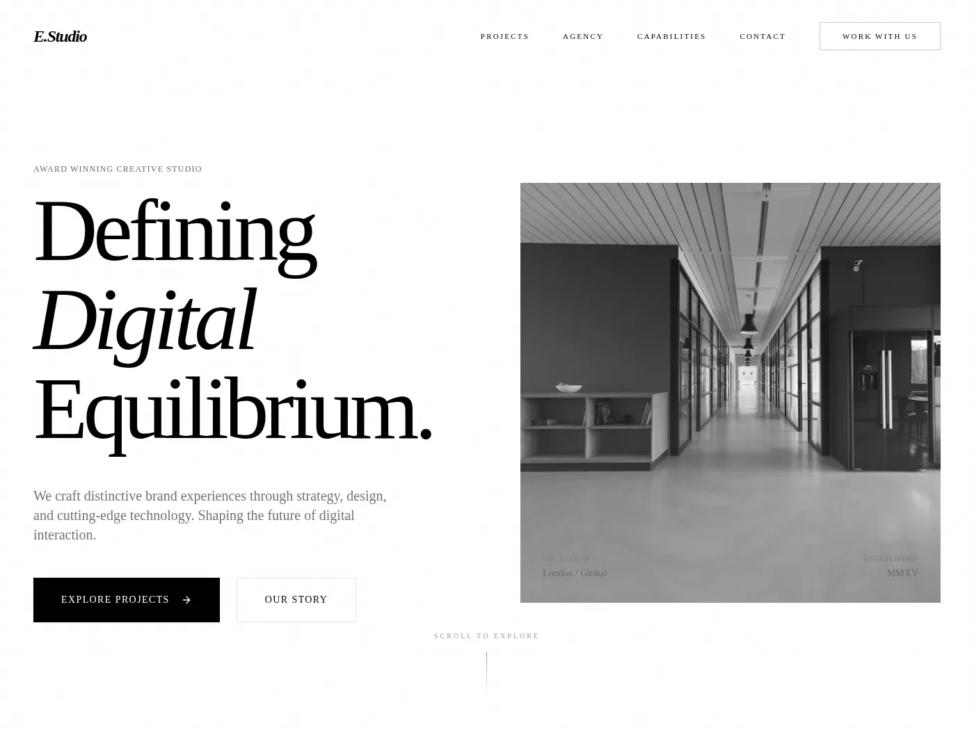 Equilibrium Studio Portfolio
