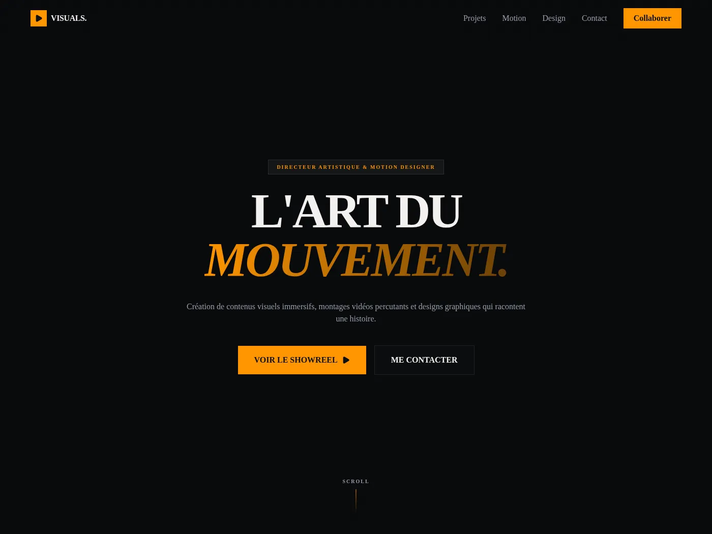Creative Web Portfolio