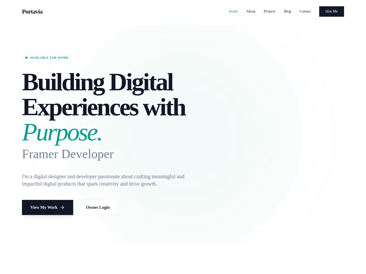 Portavia Creative Portfolio
