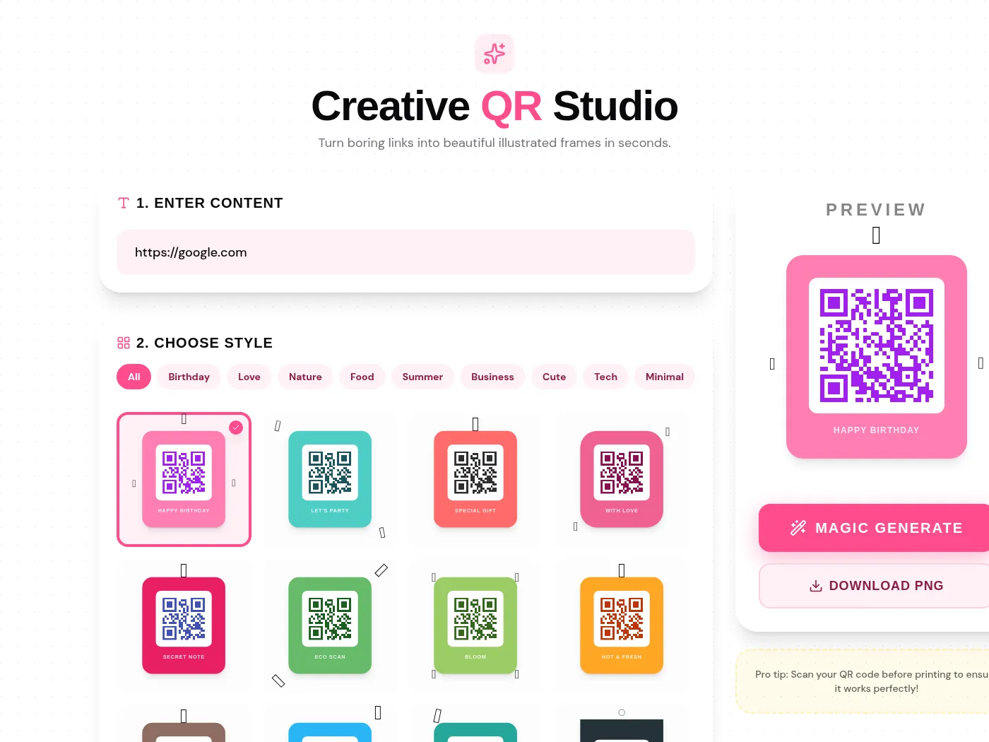 Creative QR Studio