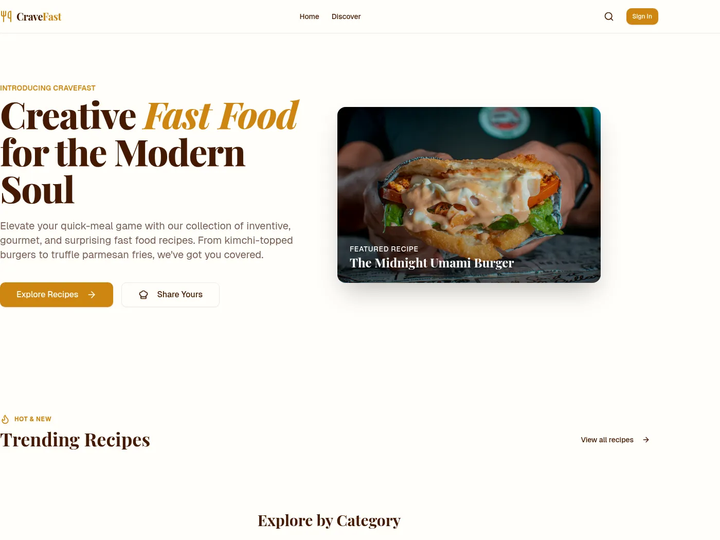 Creative Fast Food Recipes