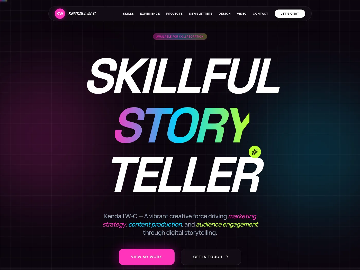 Skillful Story Portfolio