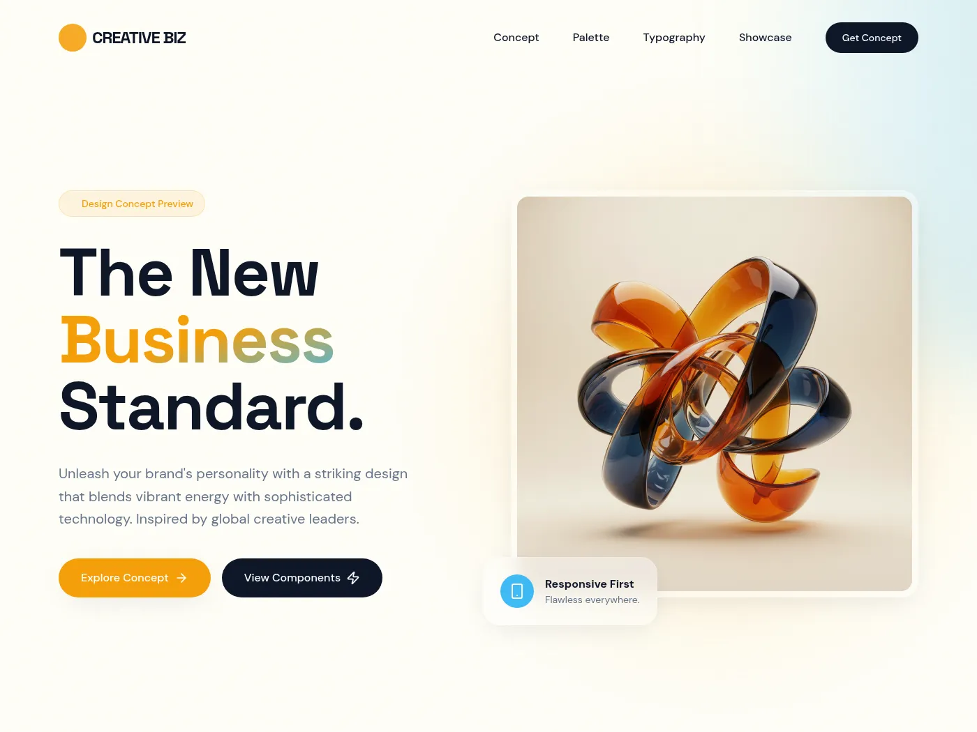 Creative Biz Design Concept