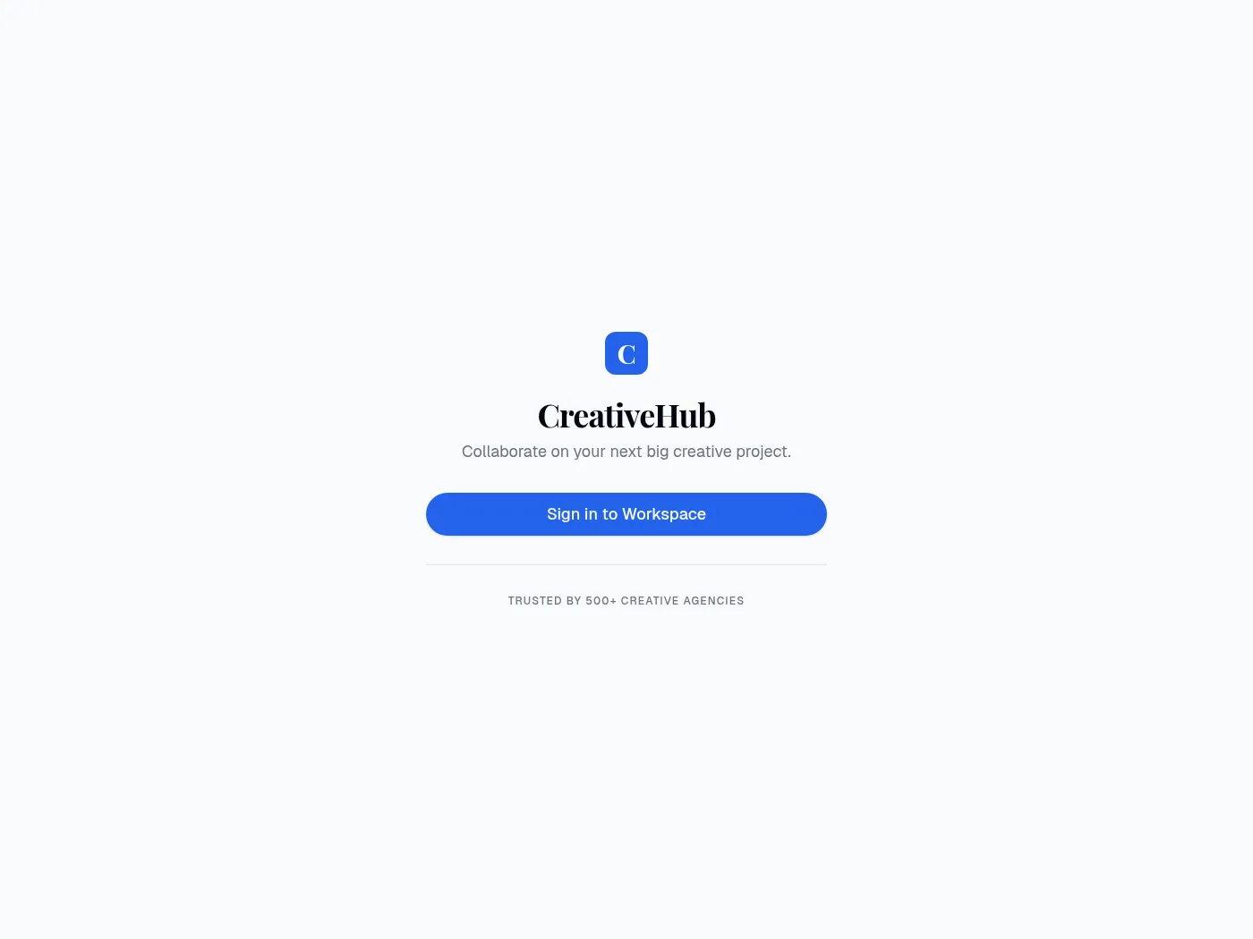 CreativeHub Dashboard