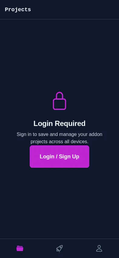 CreativeMode Addon Builder