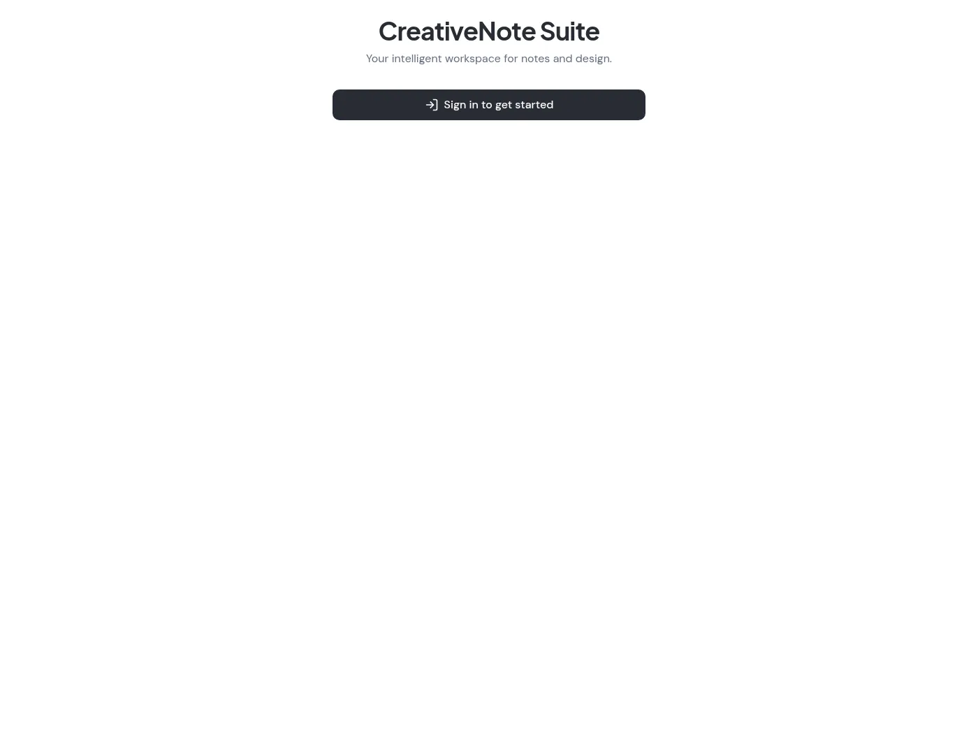 CreativeNote Suite