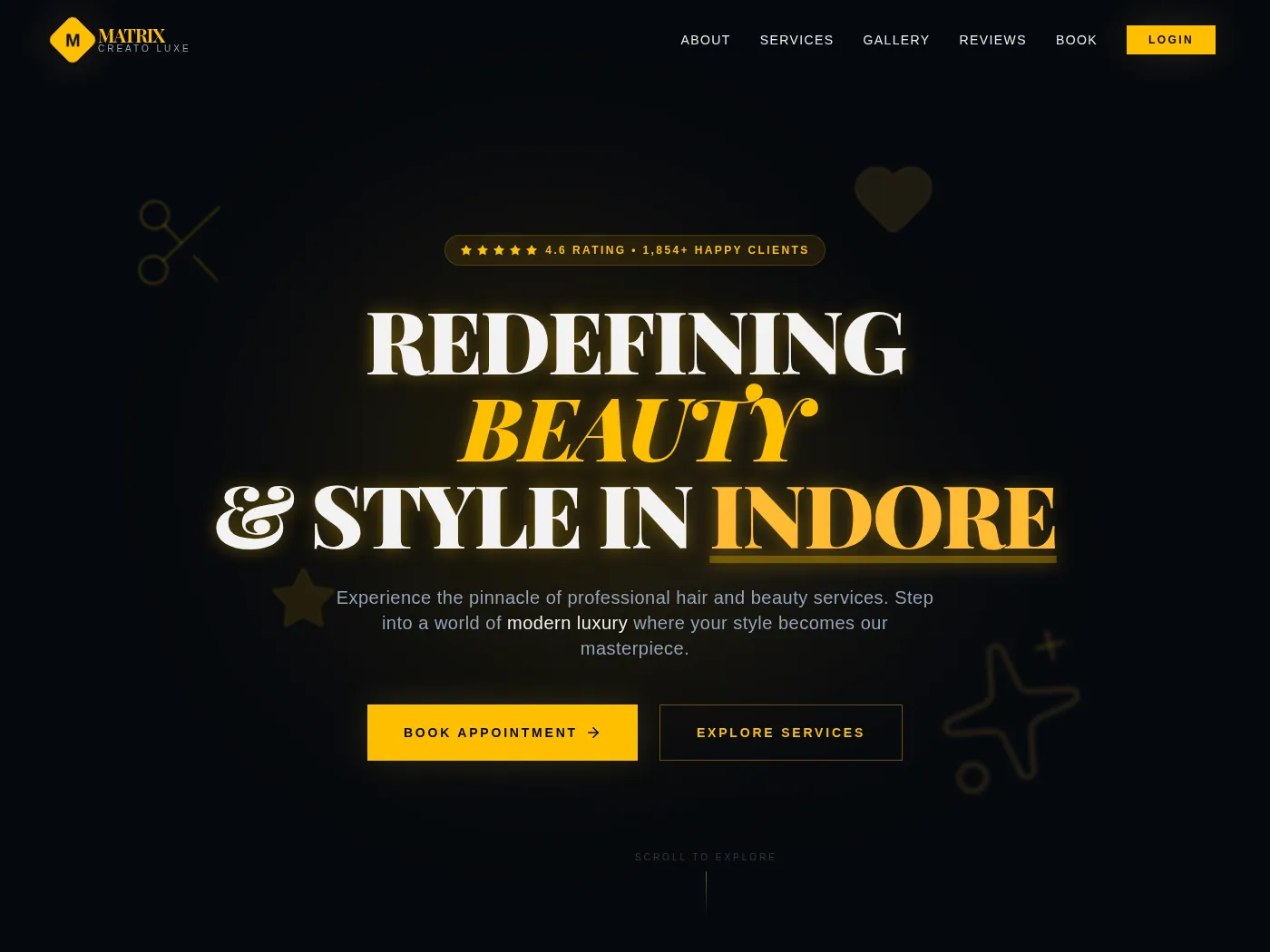 Matrix Creato Luxe Web
