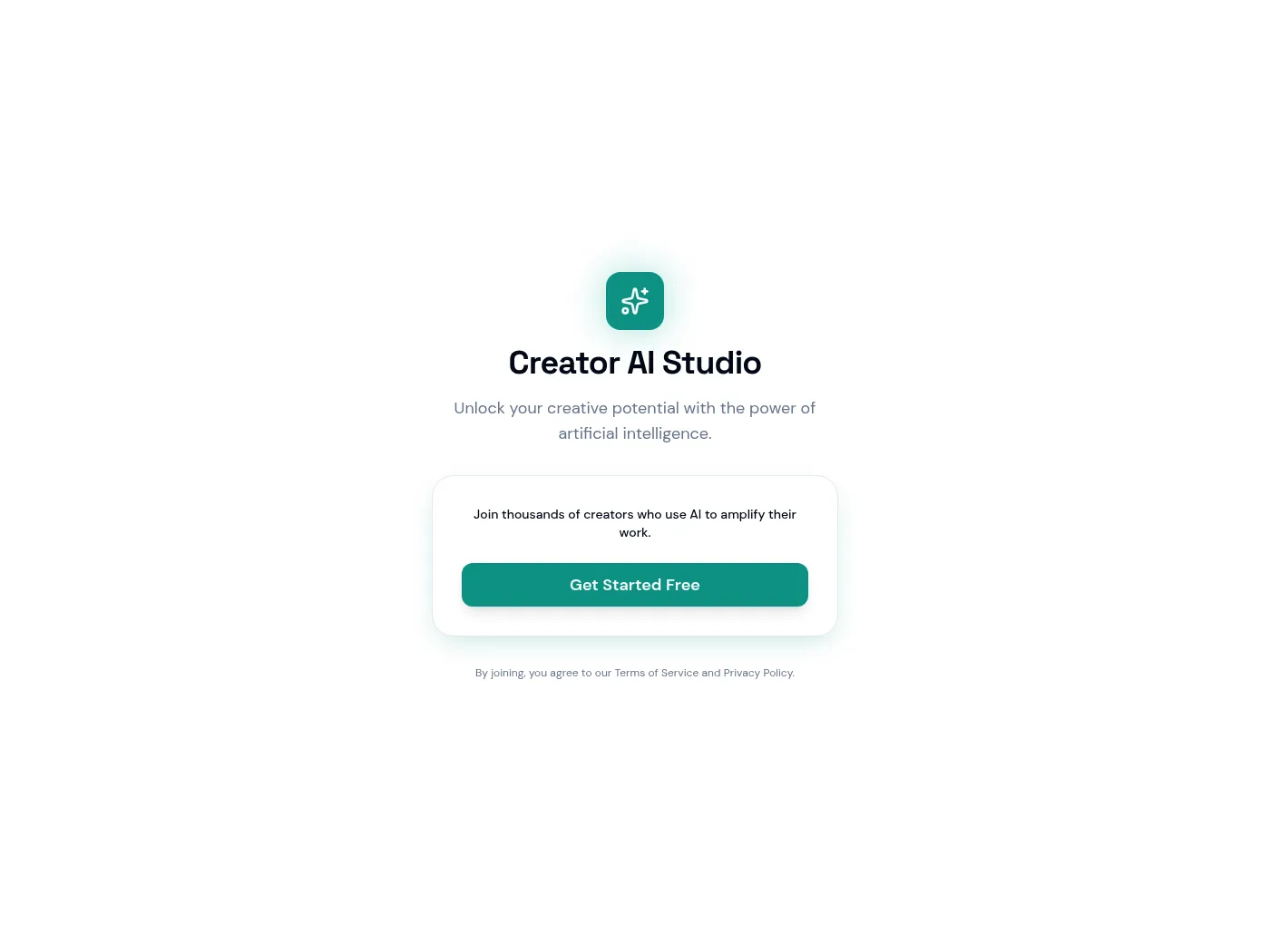 Creator AI Studio