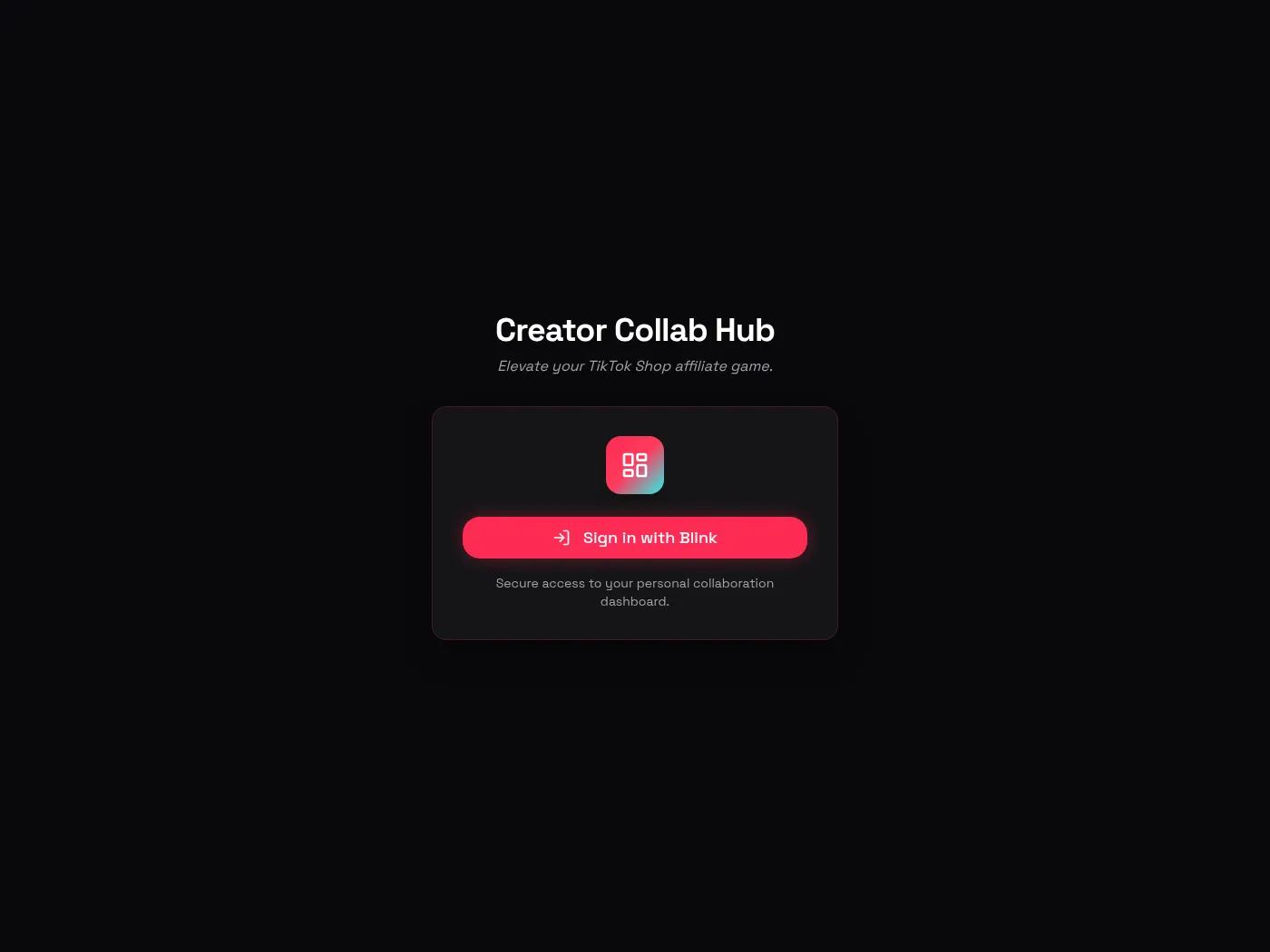 Creator Collab Hub