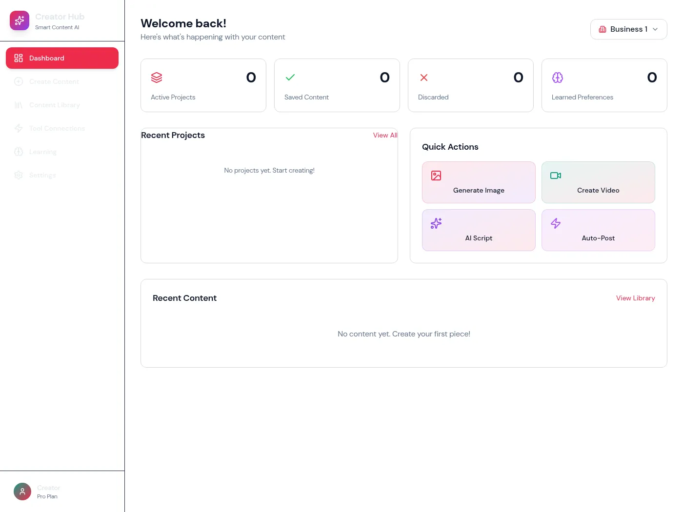 Smart Creator Hub