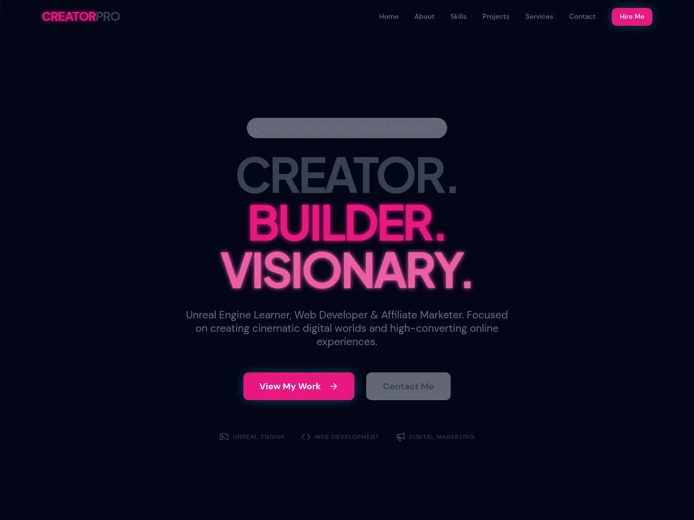 Creator Portfolio Pro