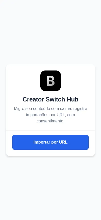 Creator Switch Hub