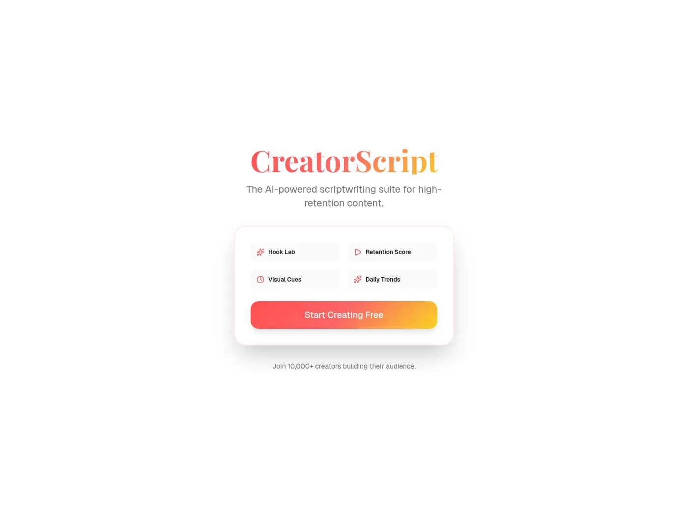CreatorScript Pro