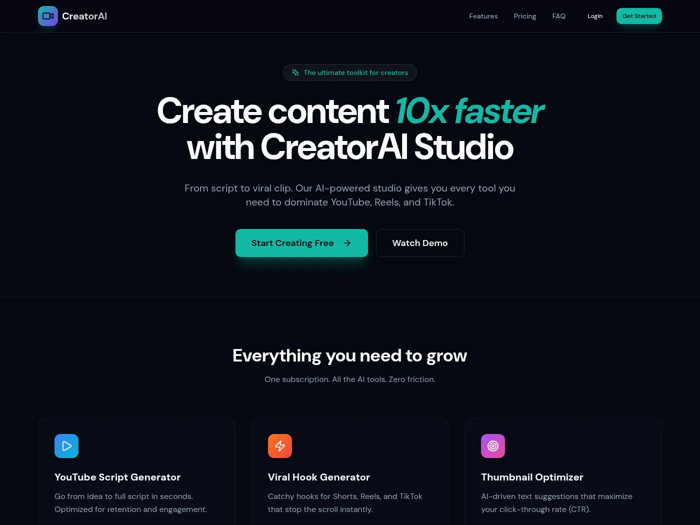 CreatorAI Studio