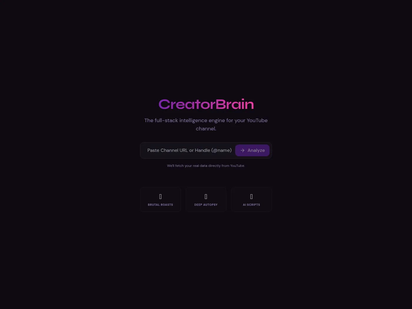 CreatorBrain SaaS