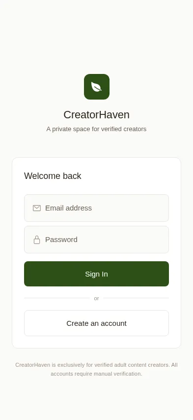 CreatorHaven Community