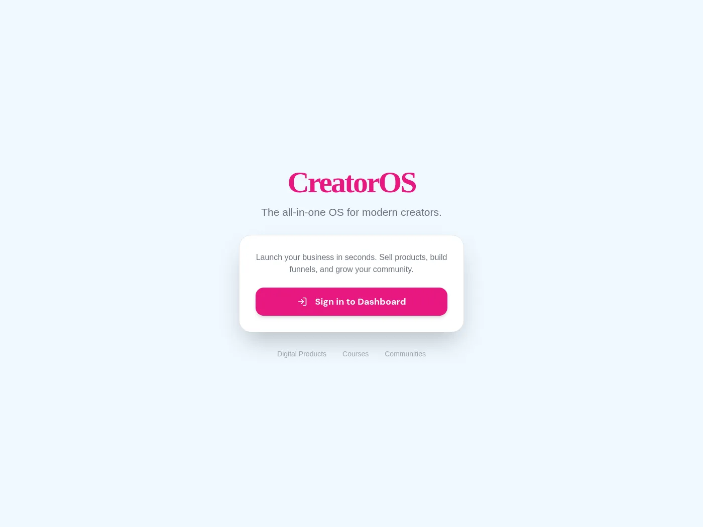CreatorOS Suite
