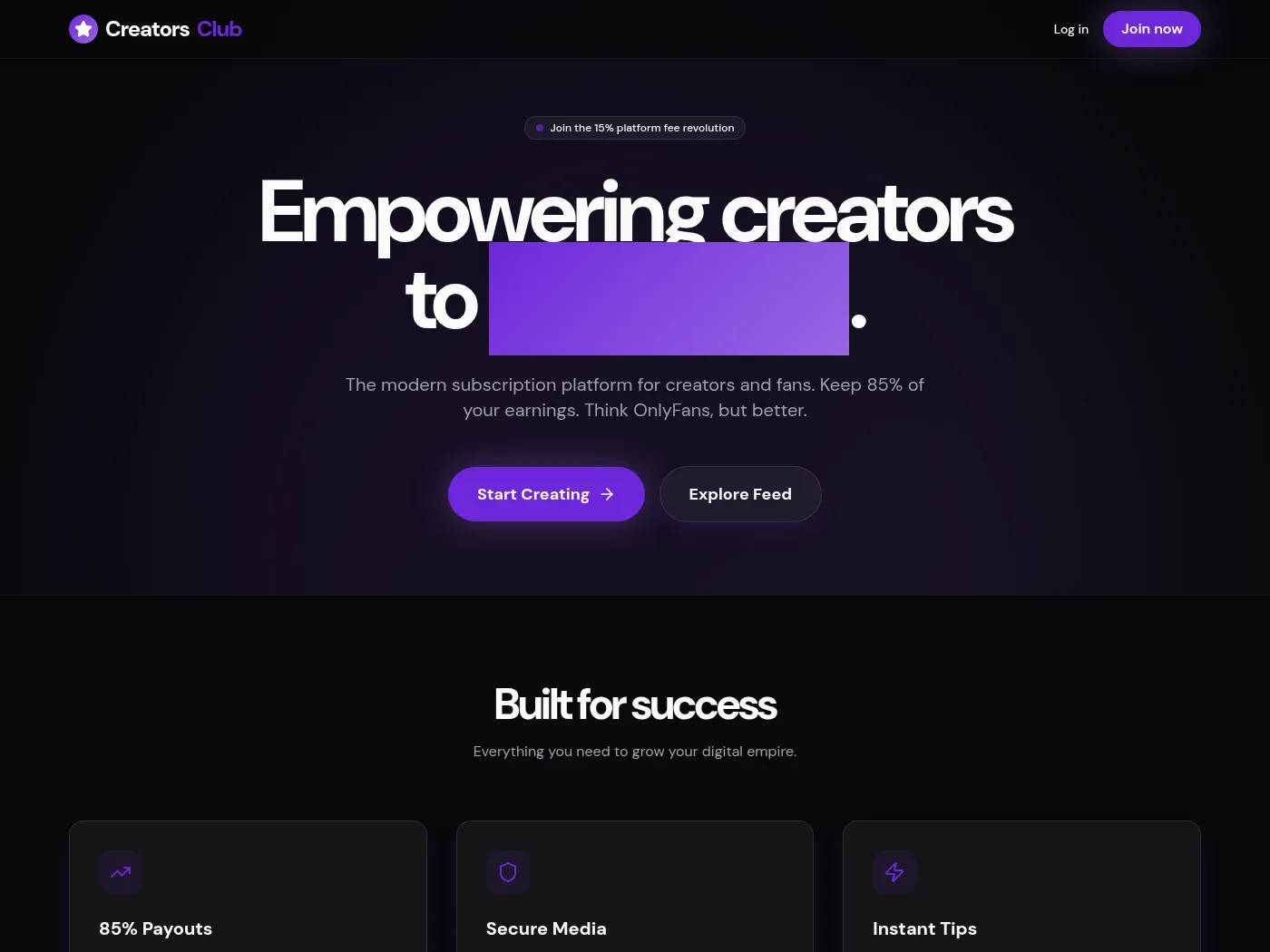 Only Creators Club / MVP