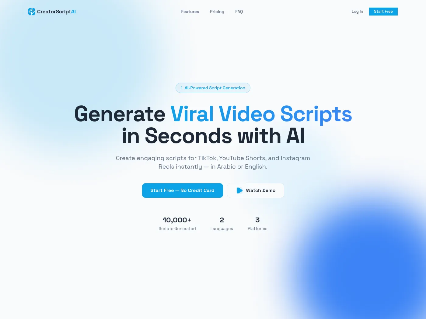 CreatorScript AI
