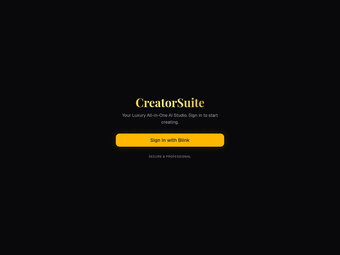 CreatorSuite AI Studio