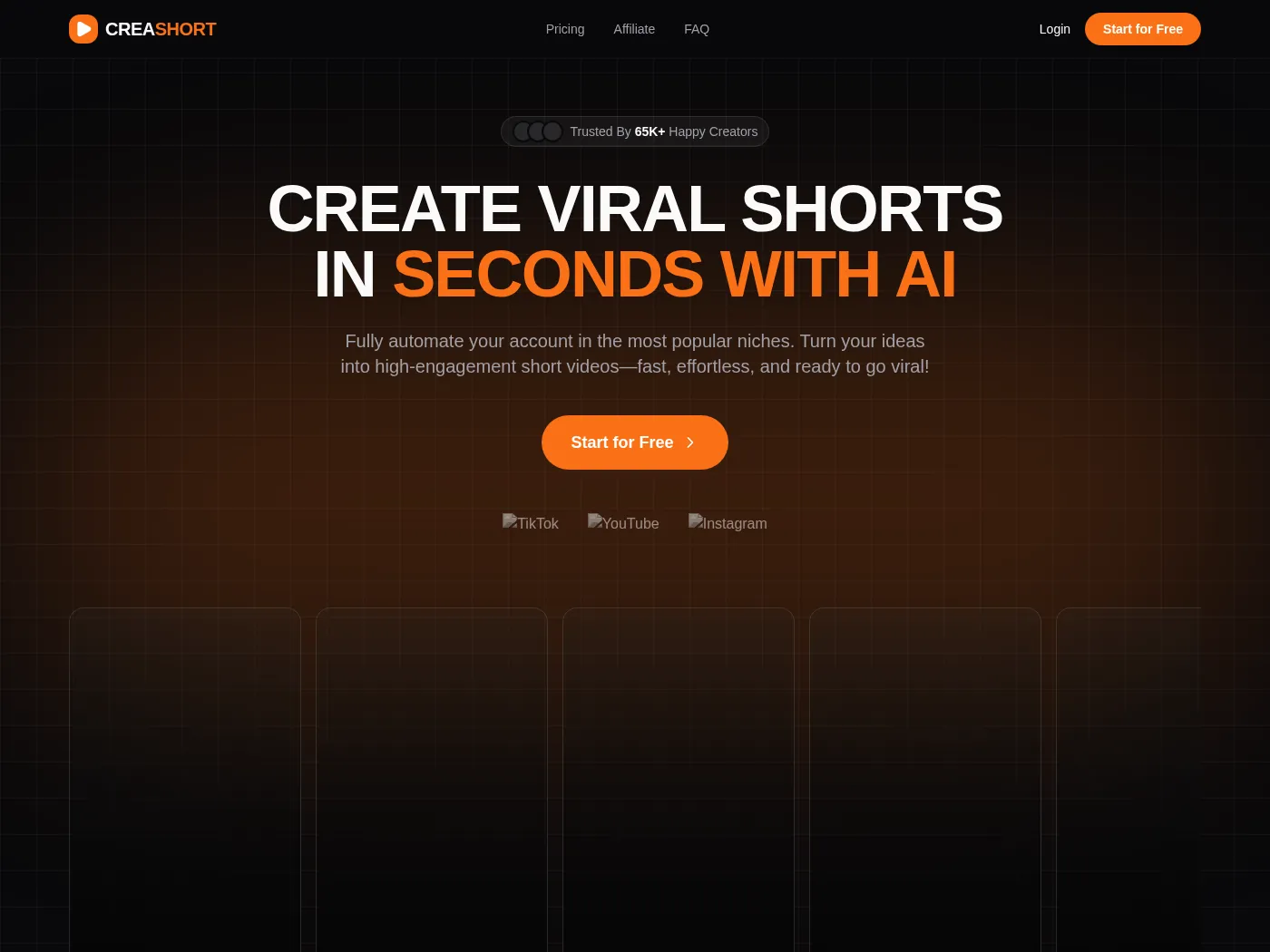 CreatShort AI Clone