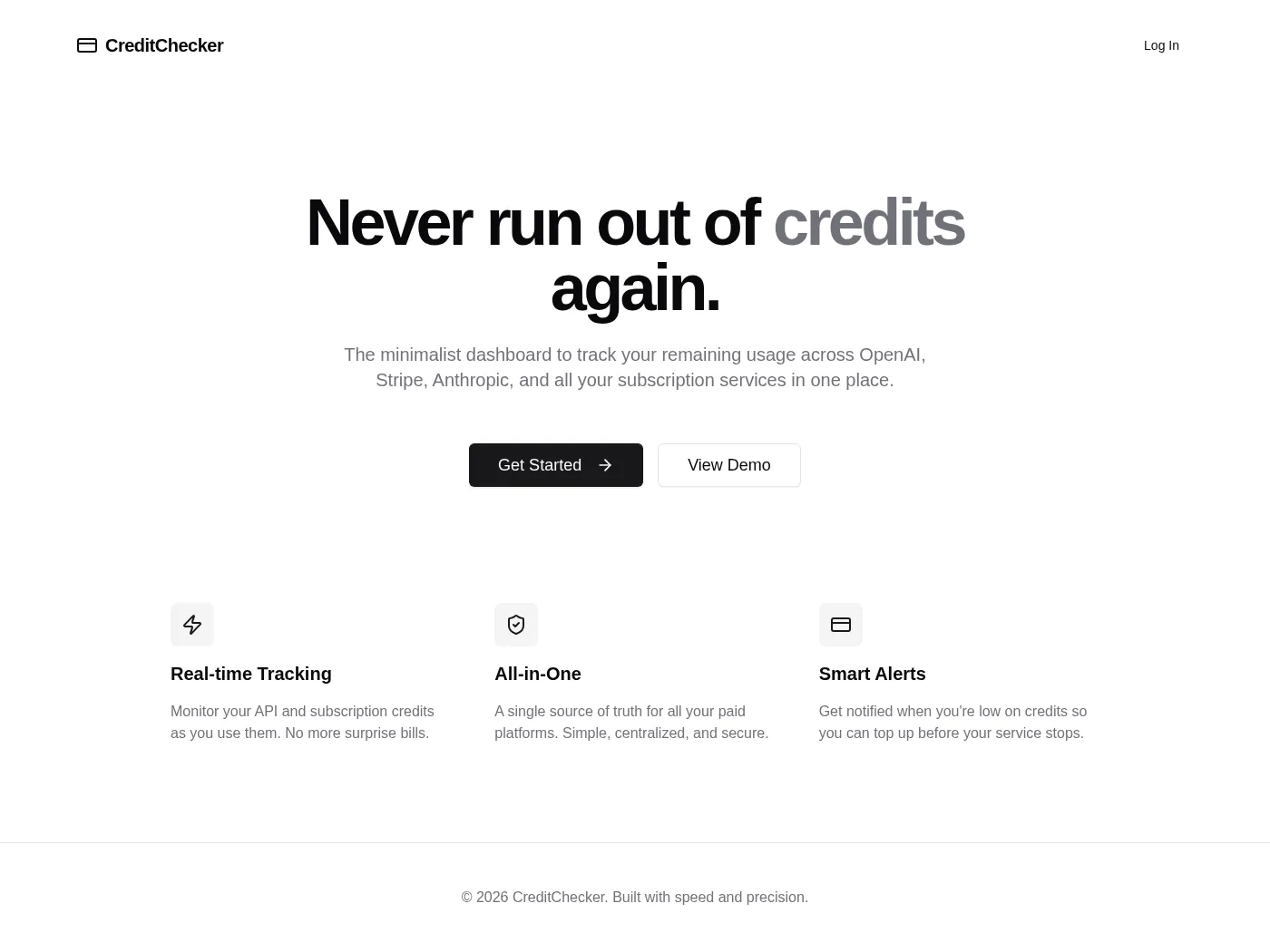 Credit Checker