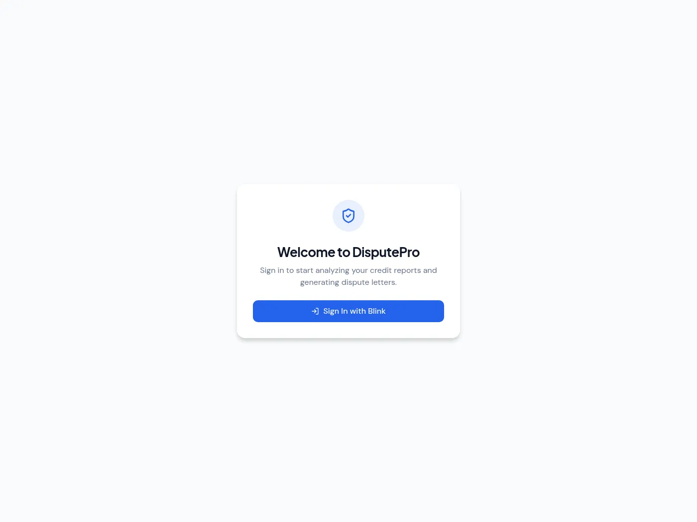 Credit Dispute Generator