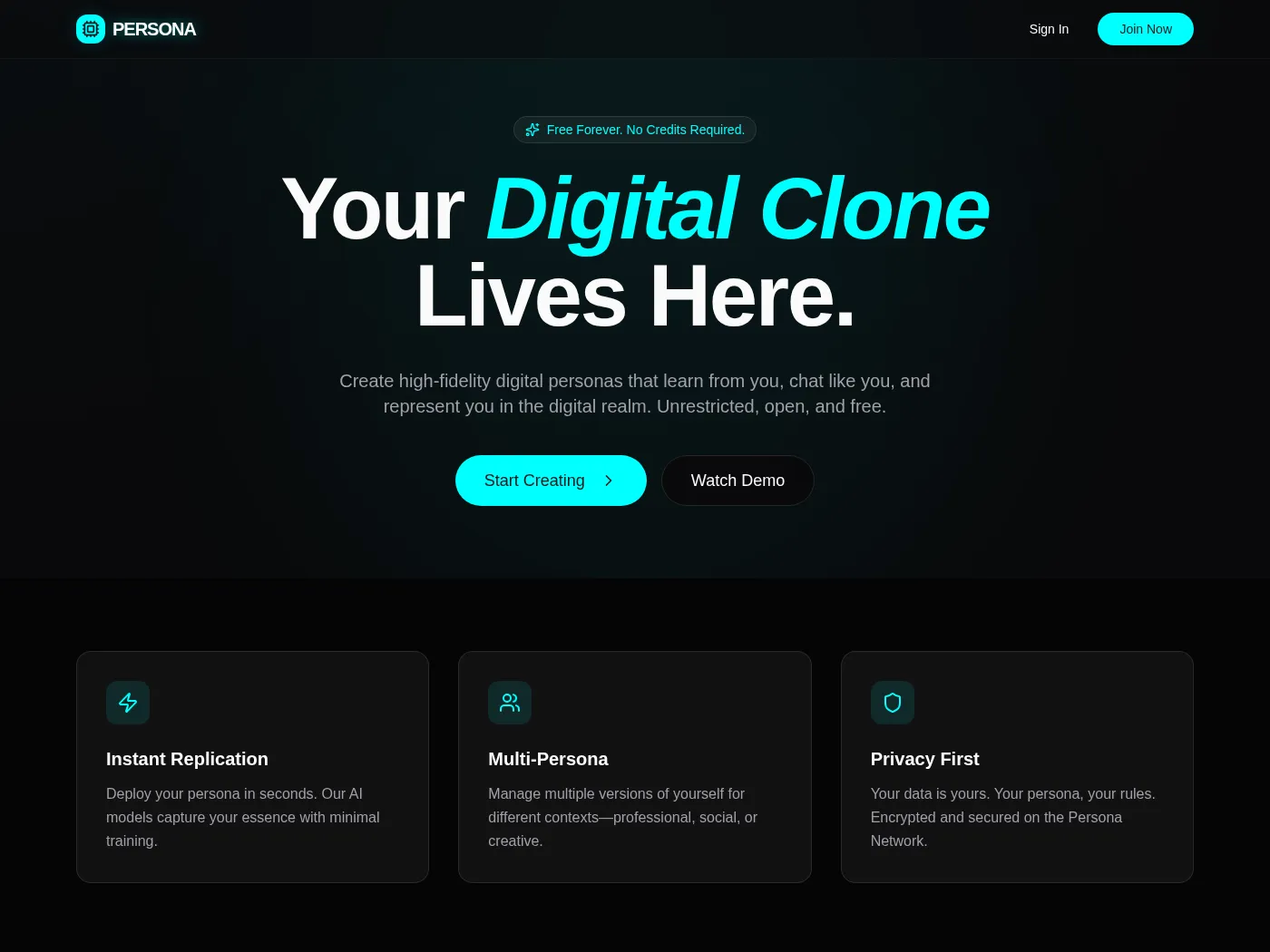Credit-Free Clone App