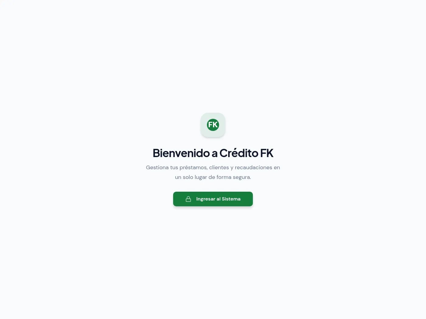 Crédito FK Dashboard