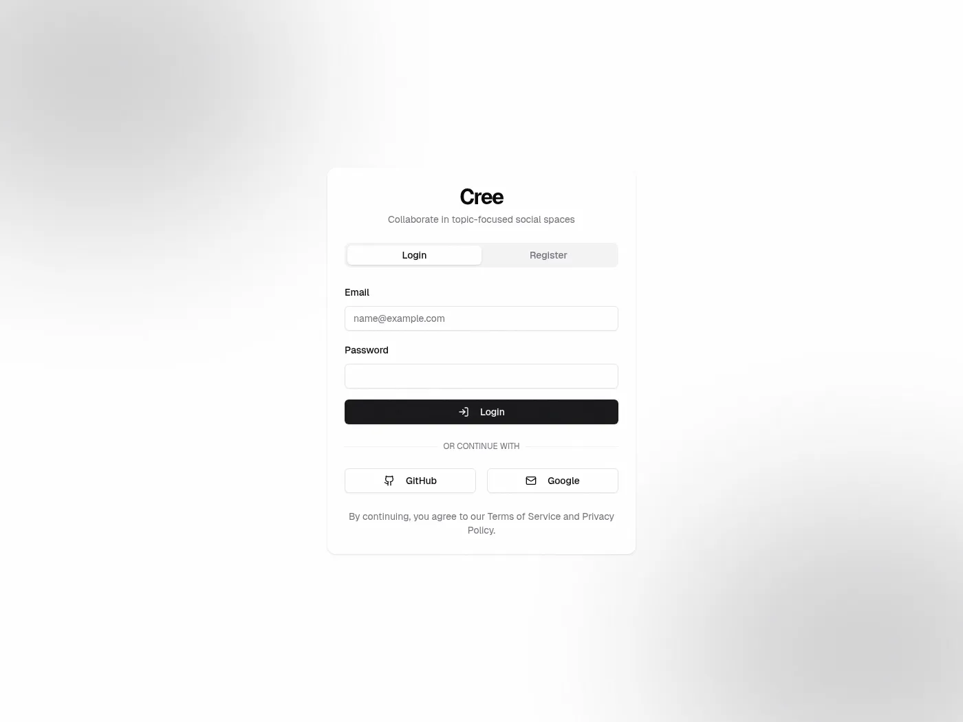 Cree Social Spaces